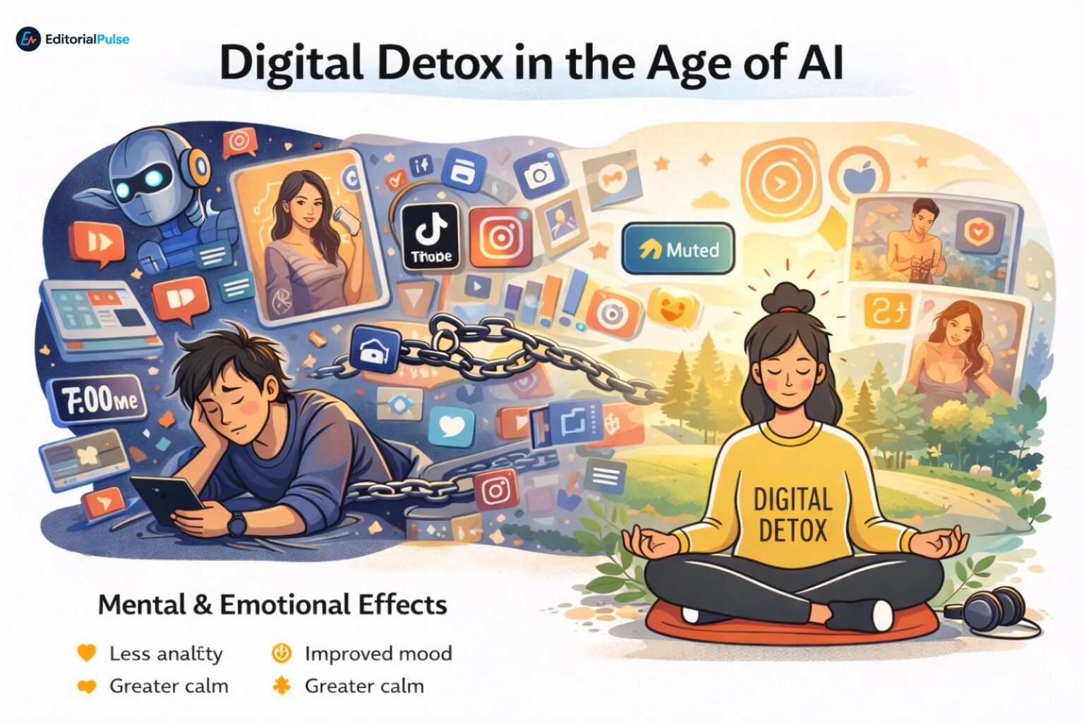 Digital Detox: A Practical 2025 Guide to Reclaiming Focus
