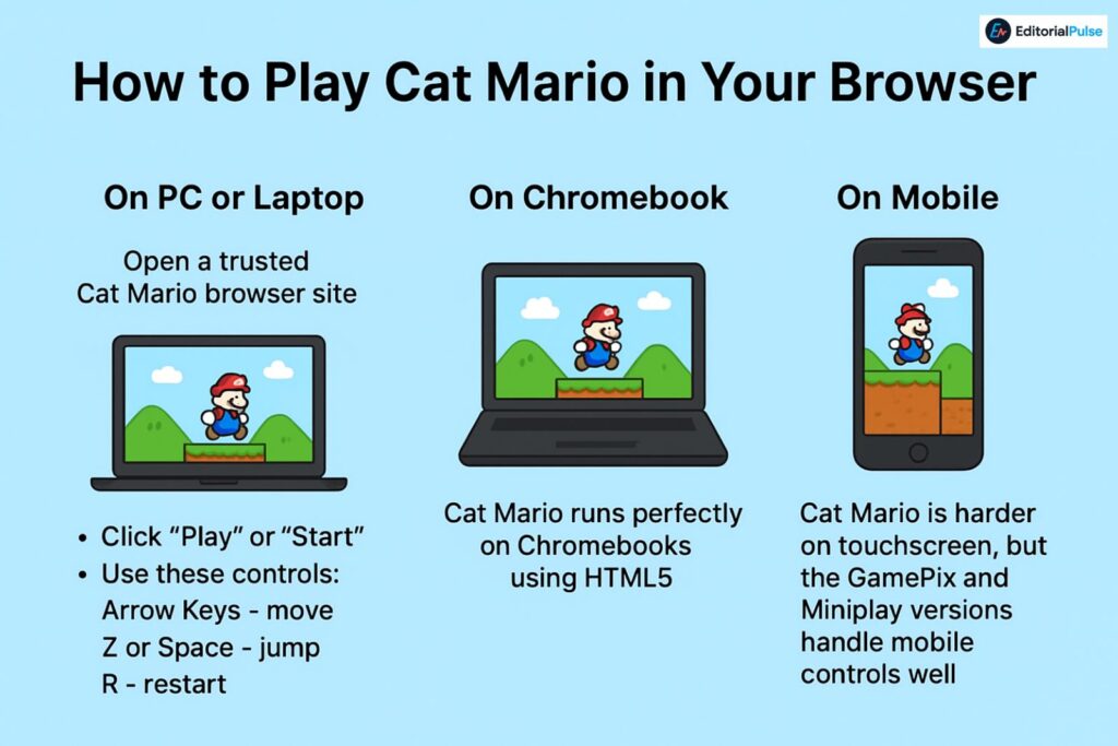Cat Mario Browser: Play Safely Online (2025 Guide)