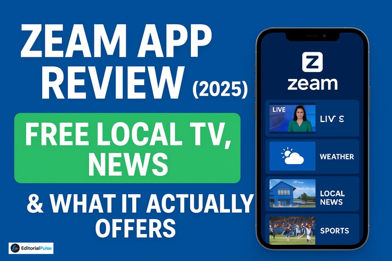 Zeam App Review (2025): Free Local TV And News